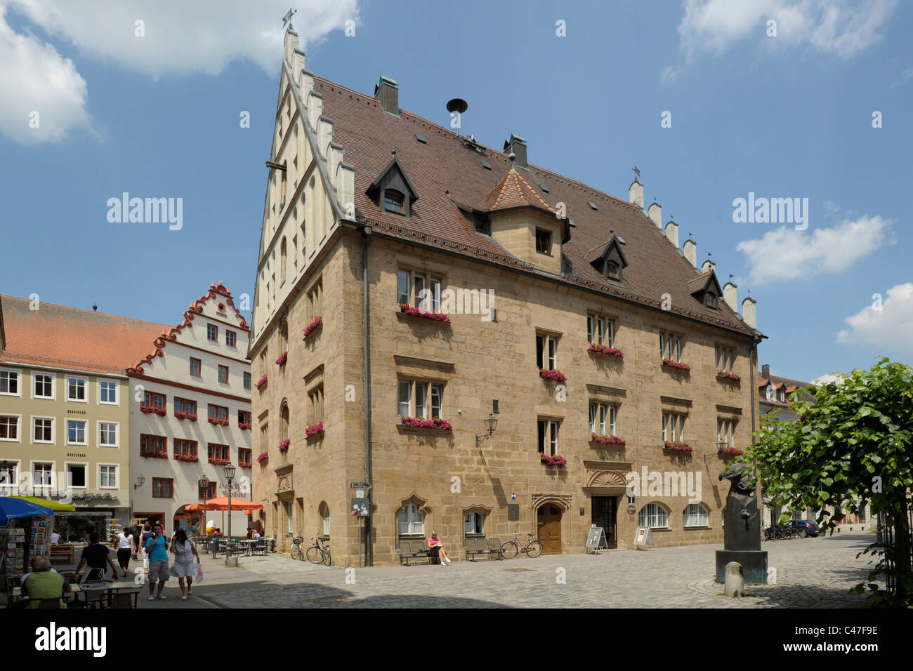 city hall of town Ansbach in Bavaria, Germany Stock Photo - Alamy