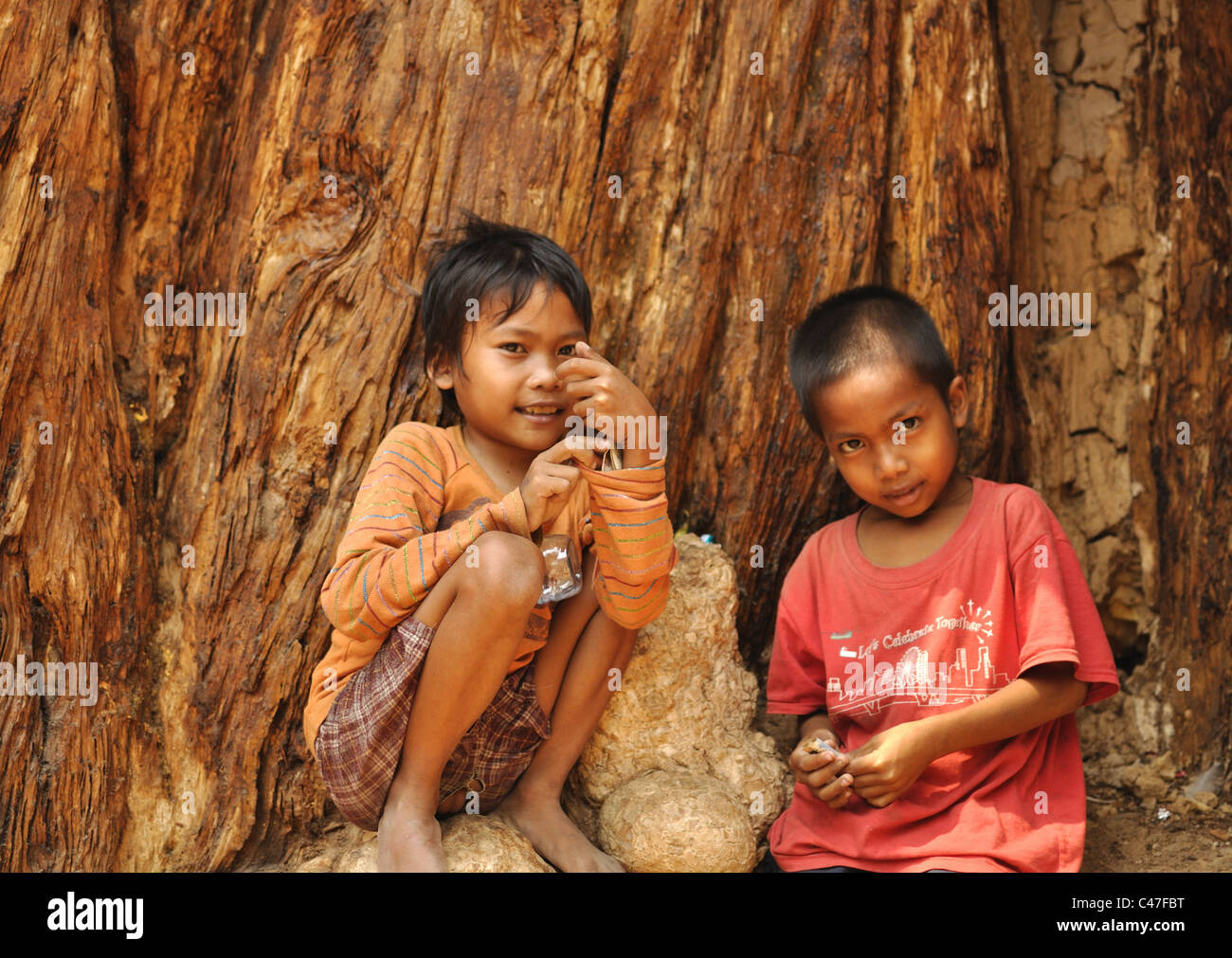 Children in Cambodia Stock Photo - Alamy