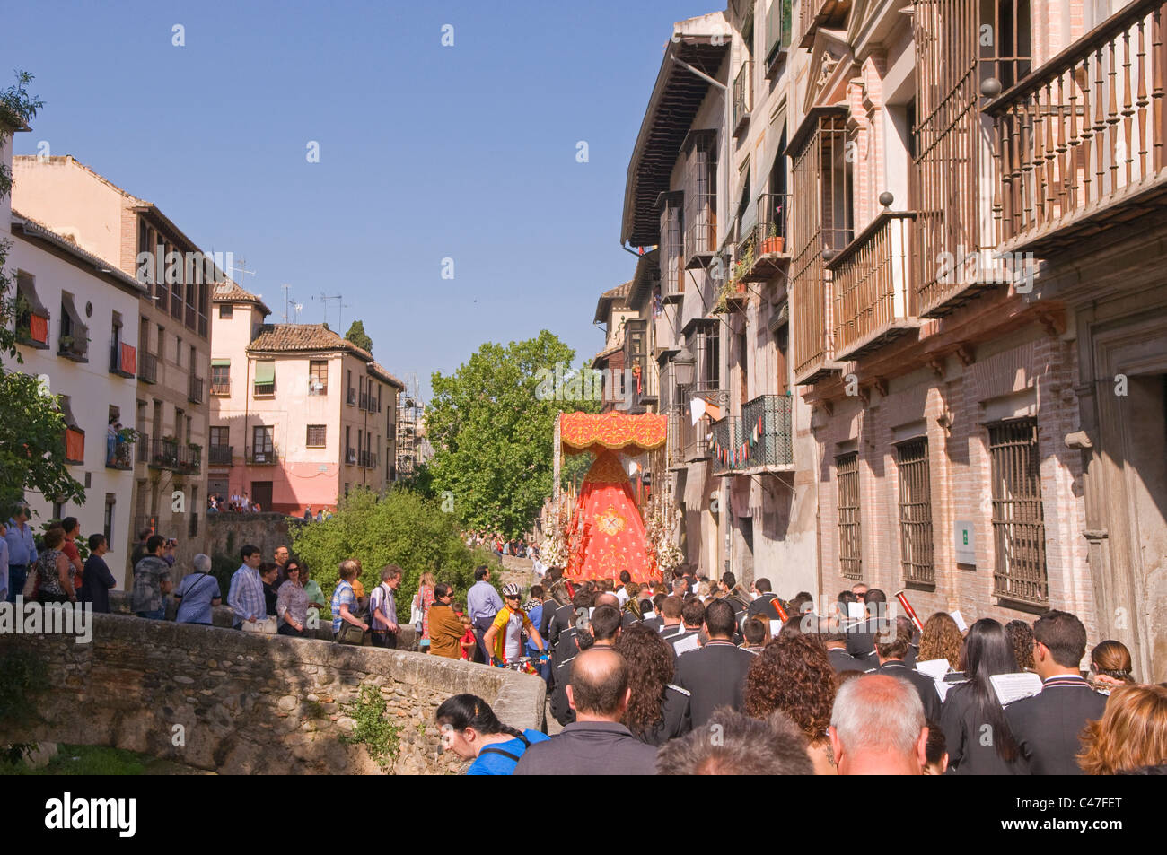 Spanish religious parade hi-res stock photography and images - Alamy