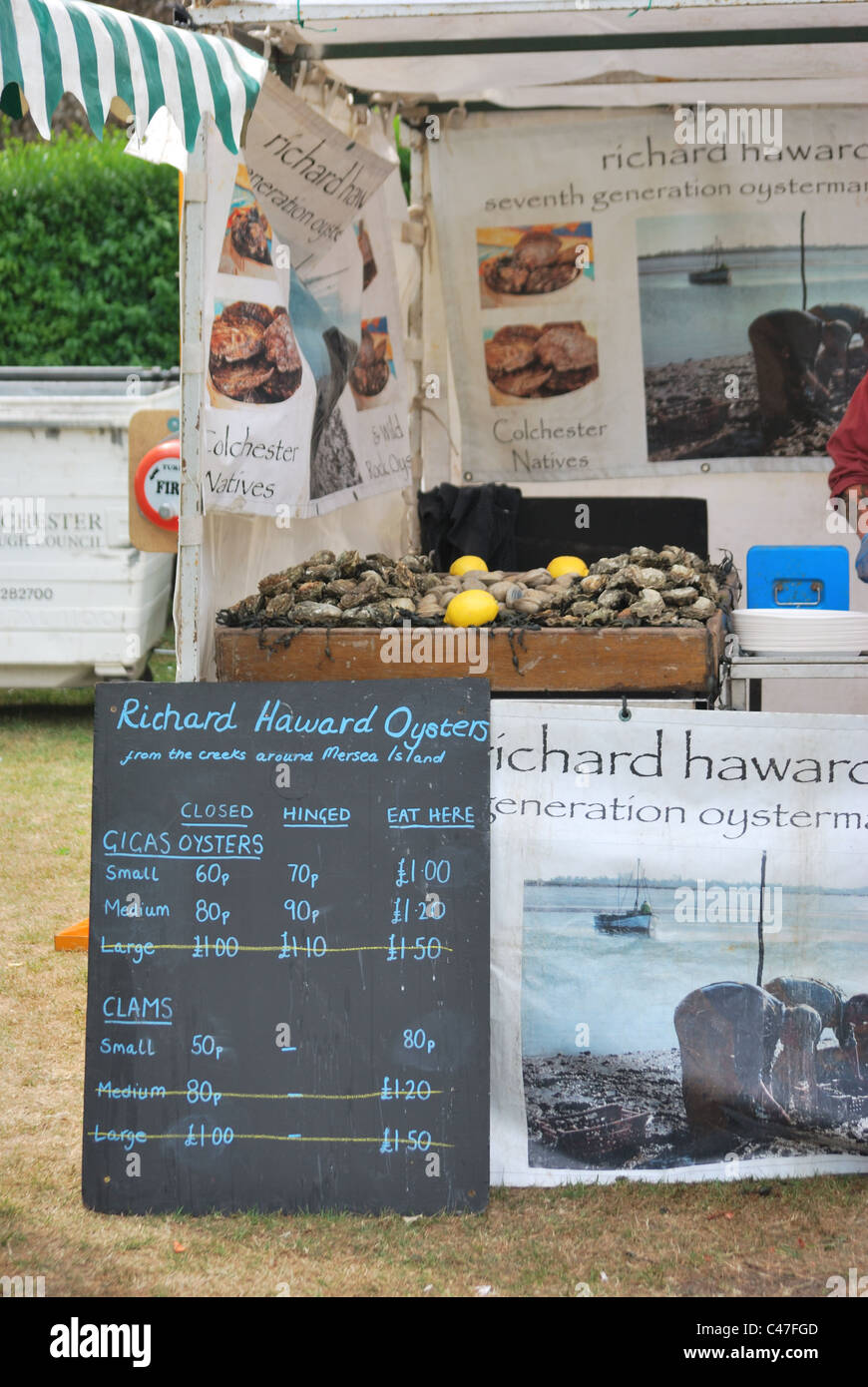 Oyster stall hi-res stock photography and images - Alamy