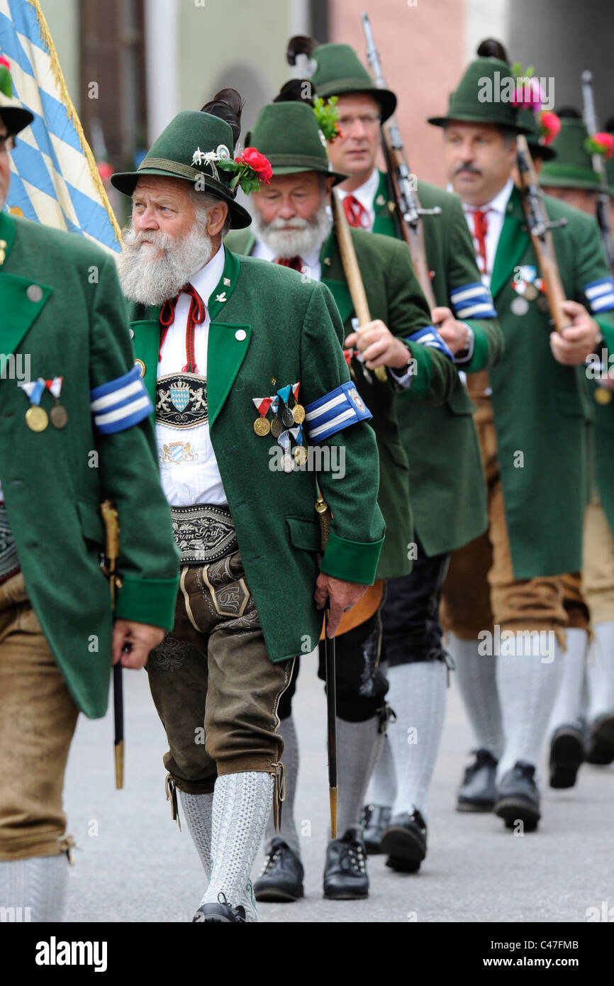 annual public parade of performers in historical costumes and old ...