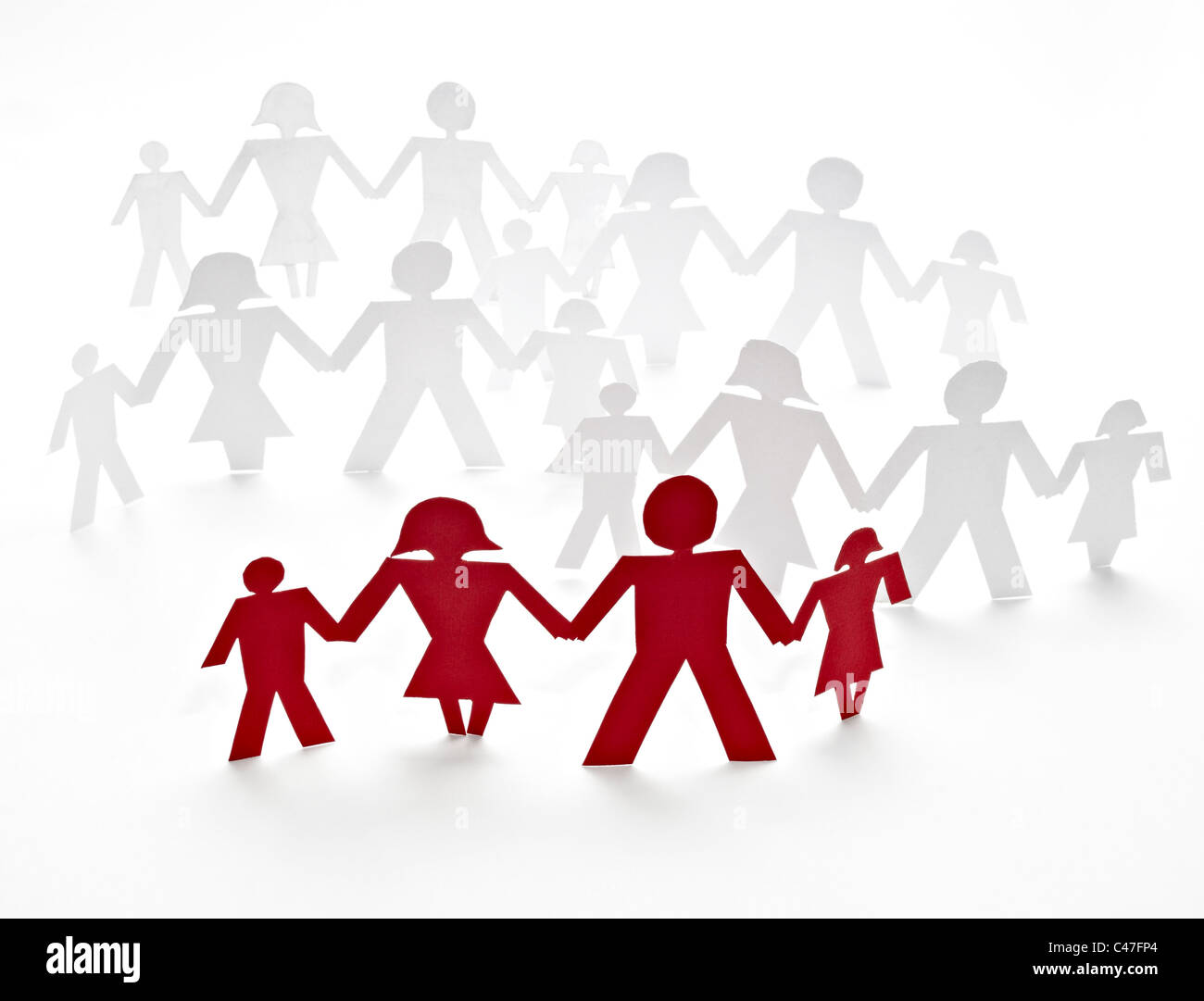 Up with the people Cut Out Stock Images & Pictures - Alamy