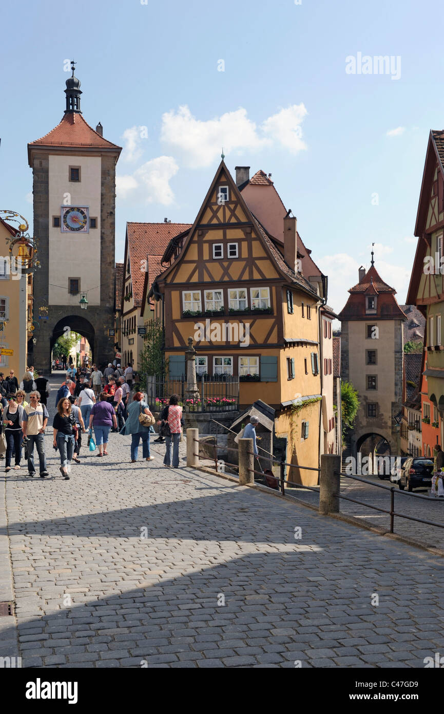 Rothenburg germany city wall hi-res stock photography and images - Alamy