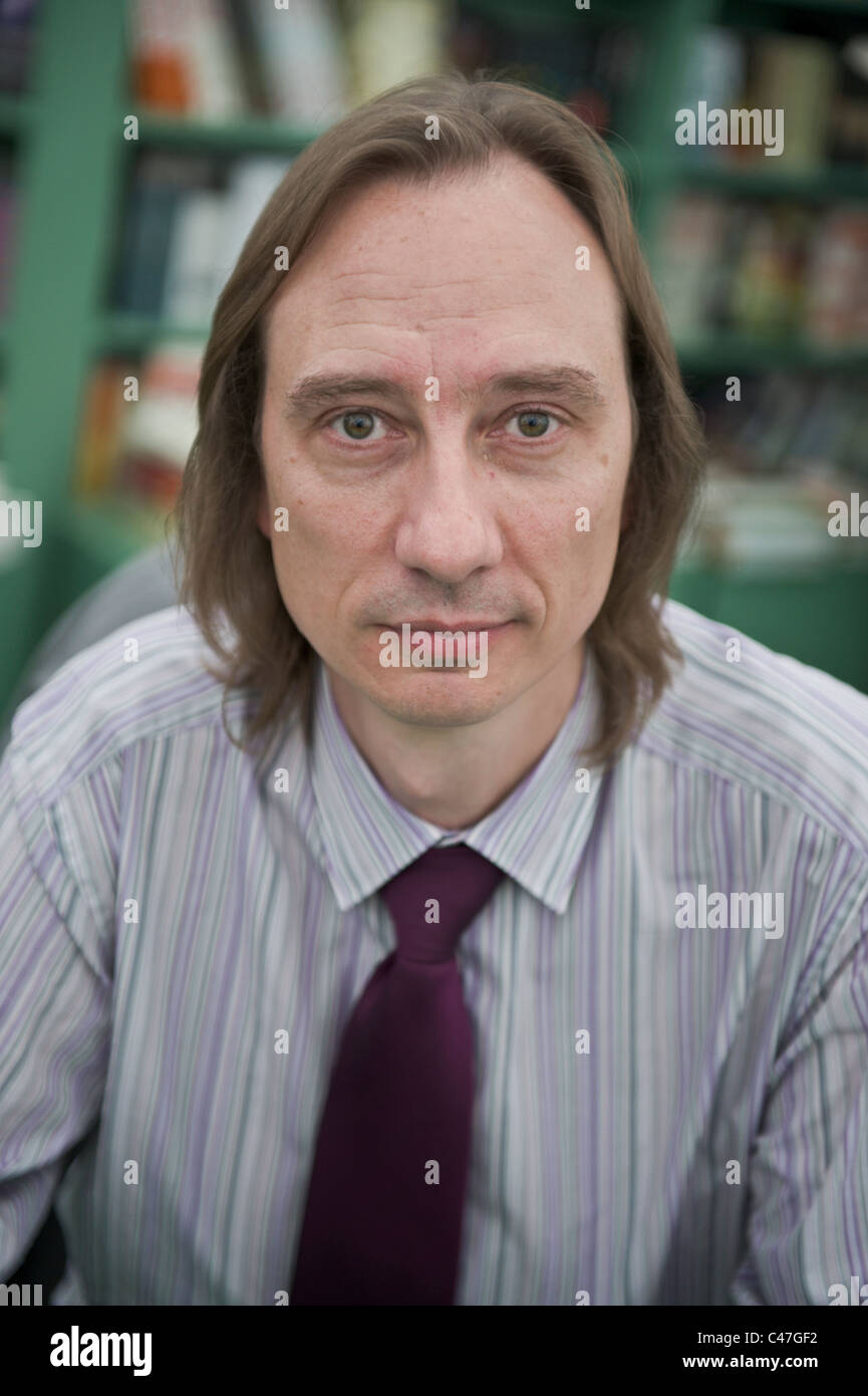 Stuart Clark science journalist author and broadcaster pictured at Hay ...