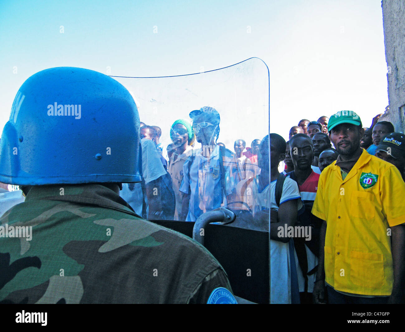 United nations peacekeeper hi-res stock photography and images - Alamy