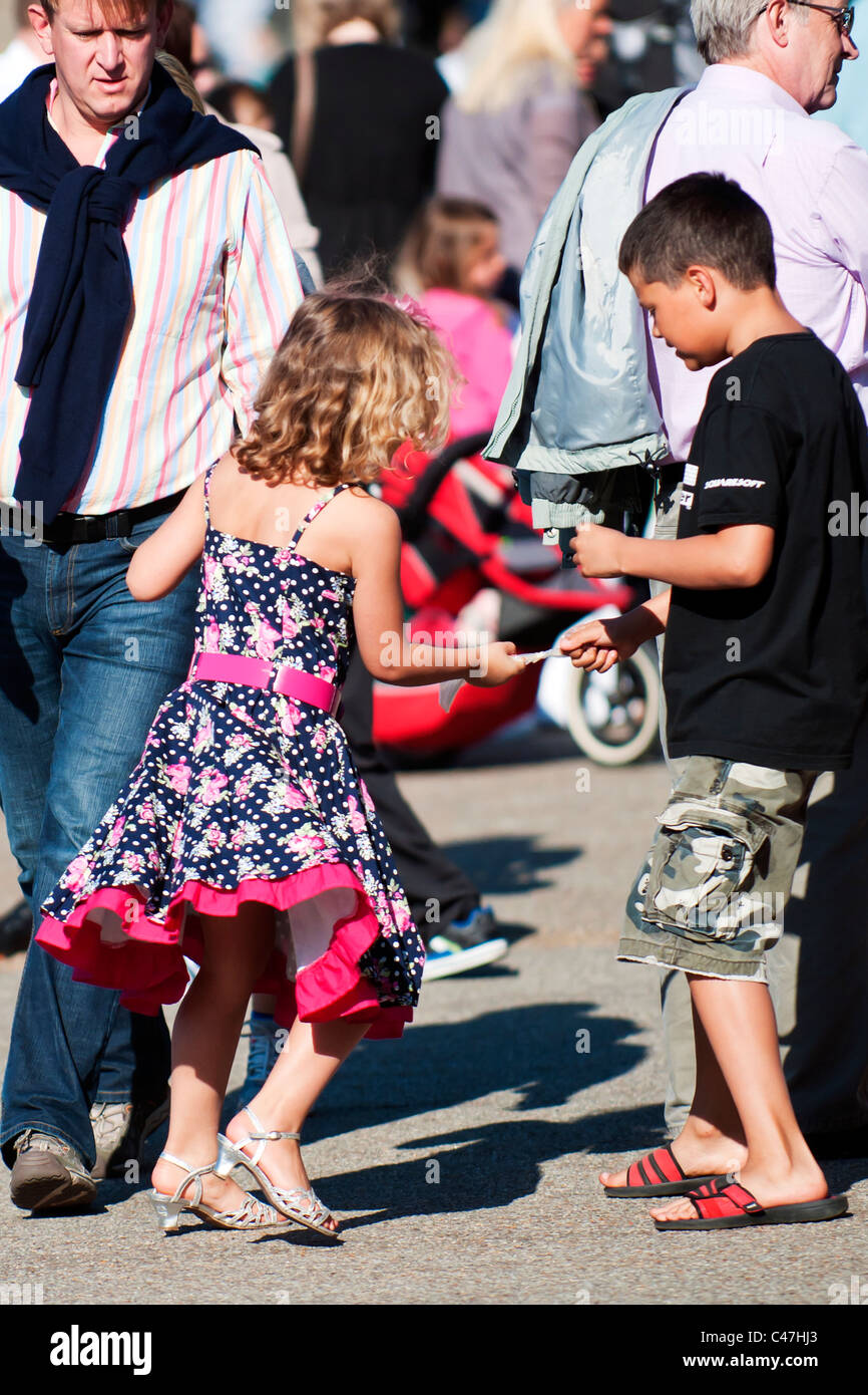 Children messing around Stock Photo - Alamy