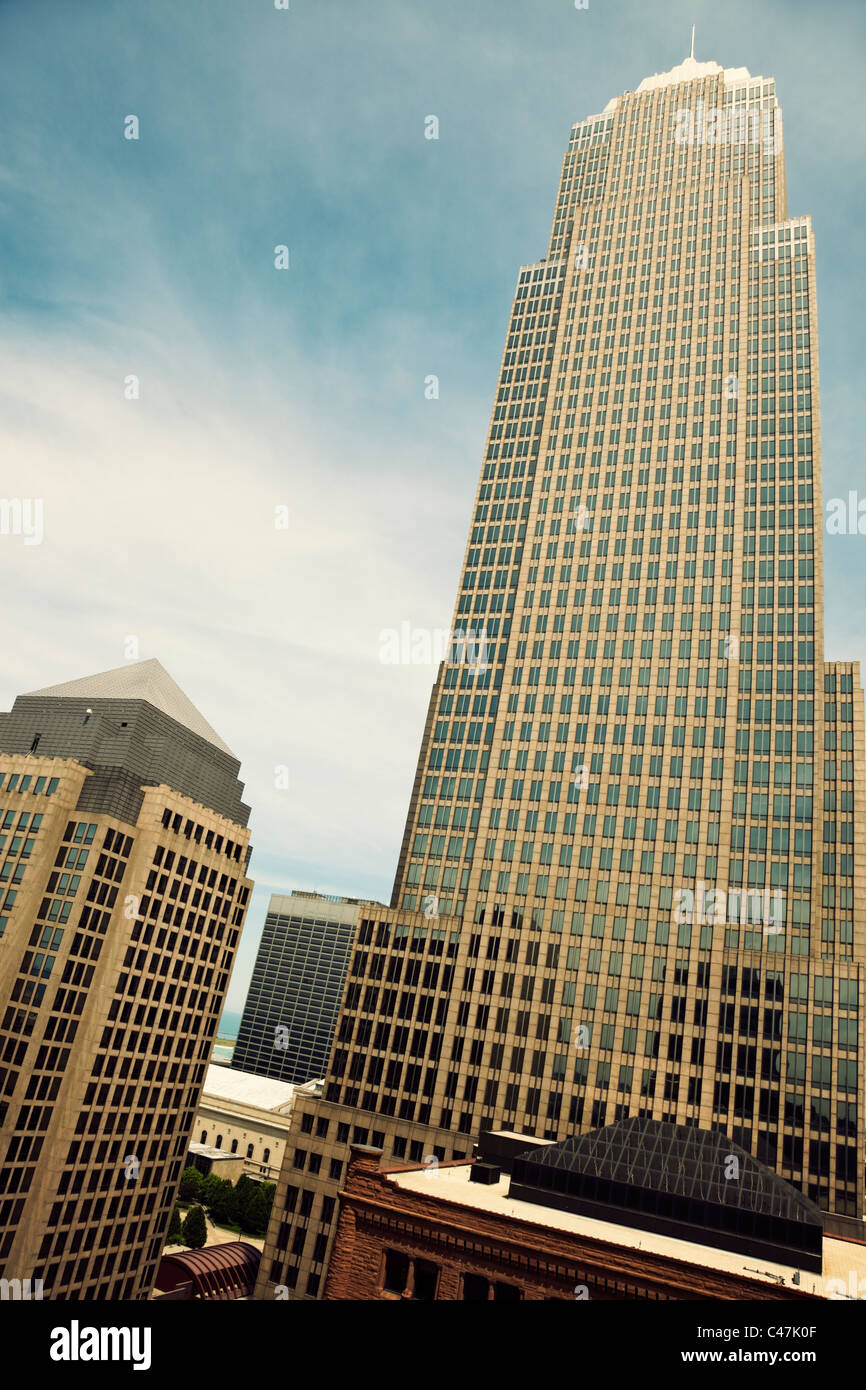 Downtown cleveland skyscrapers hi-res stock photography and images - Alamy