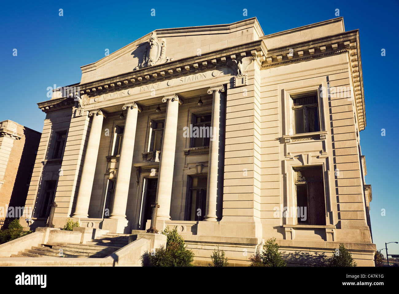 Historic Memphis Police Station Stock Photo - Alamy