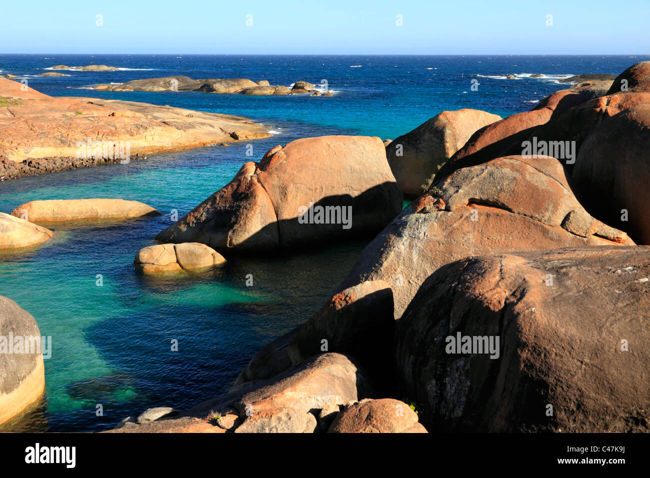 Elephant Cove, Elephant Rocks near Denmark, William Bay National Park ...