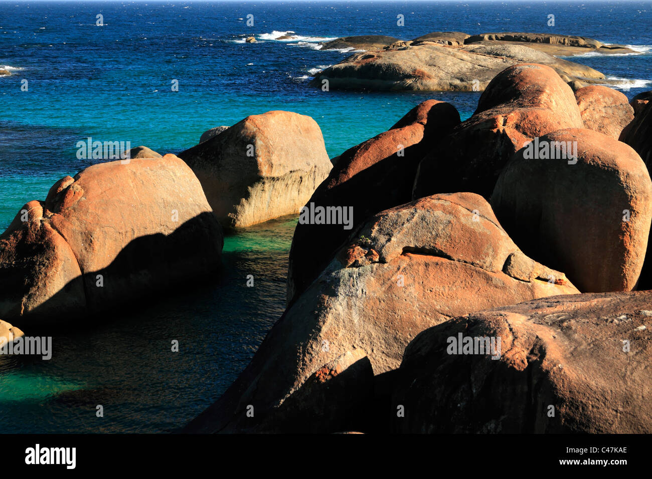 Elephant Cove, Elephant Rocks near Denmark, William Bay National Park ...