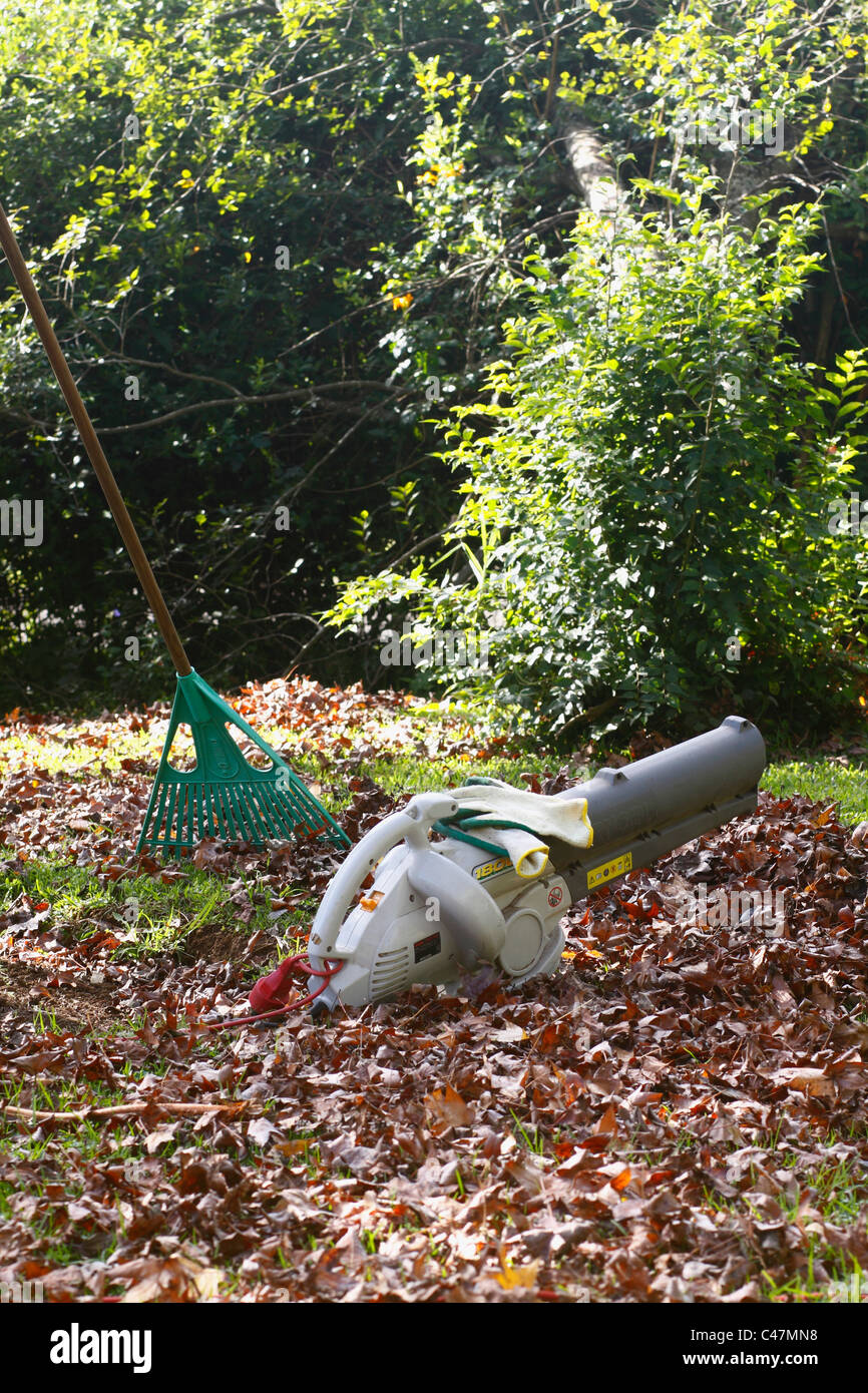 Electric rake hi-res stock photography and images - Alamy