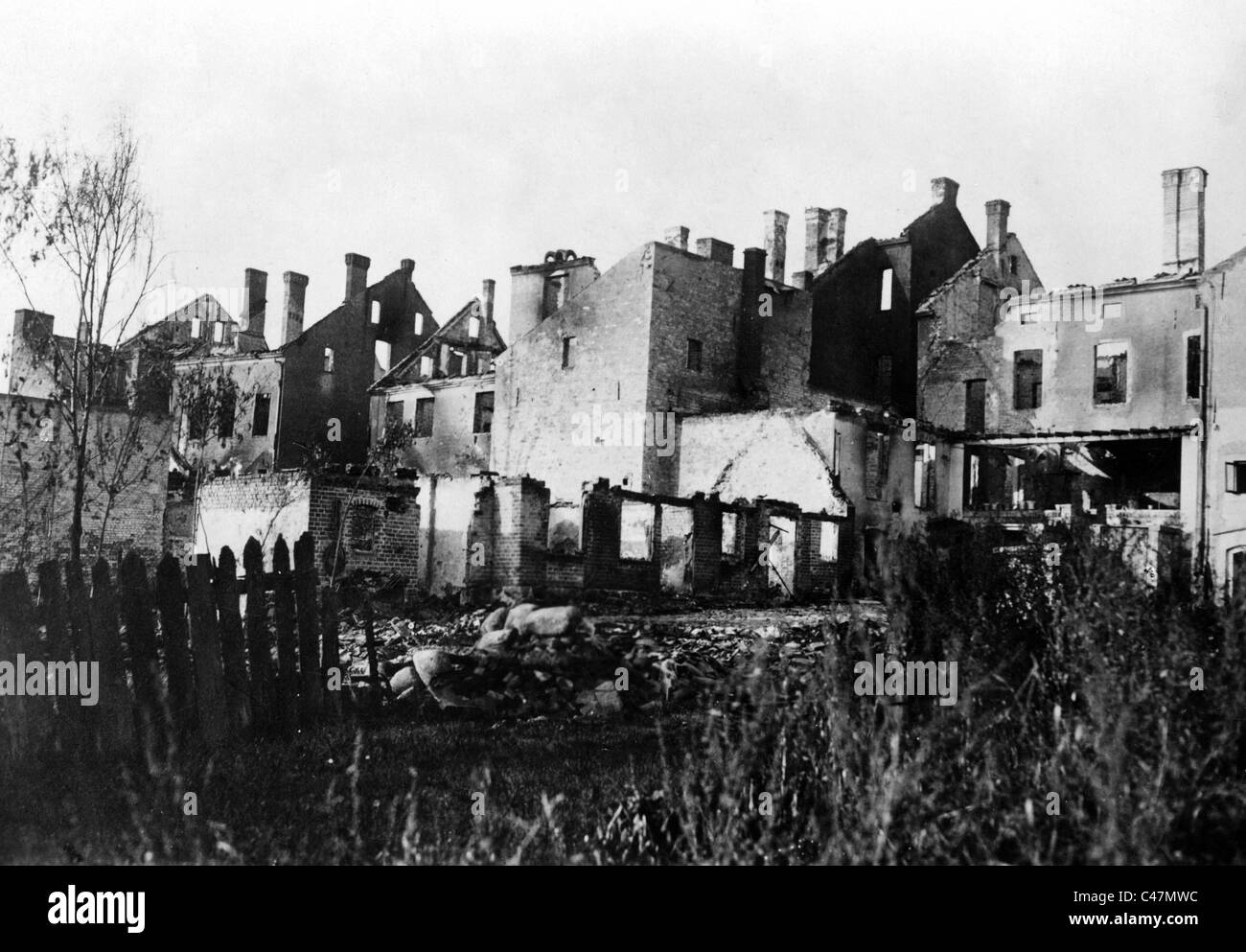 Devastated Cities Ww1