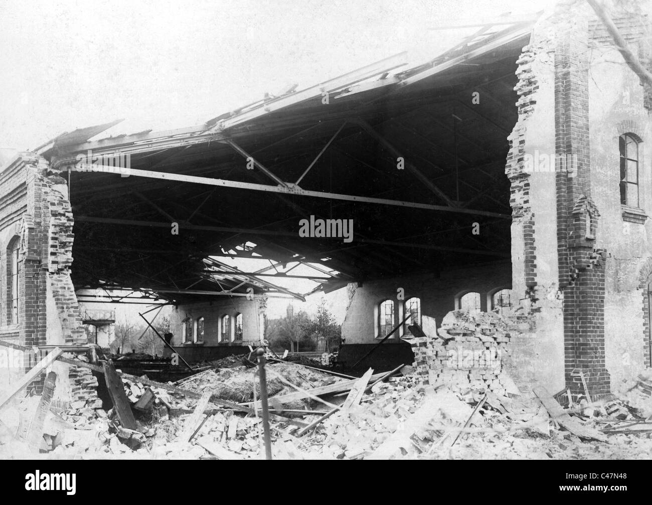 Destroyed cities and german civil population in east prussia Black and ...
