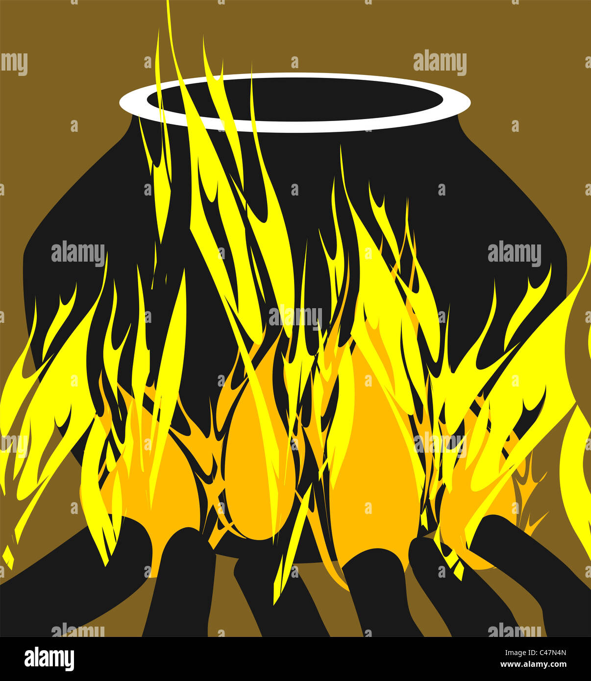 cooking food in a pot Stock Photo - Alamy