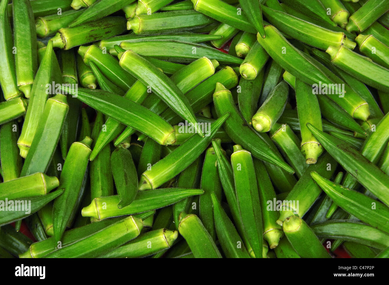Healthy okra hi-res stock photography and images - Alamy