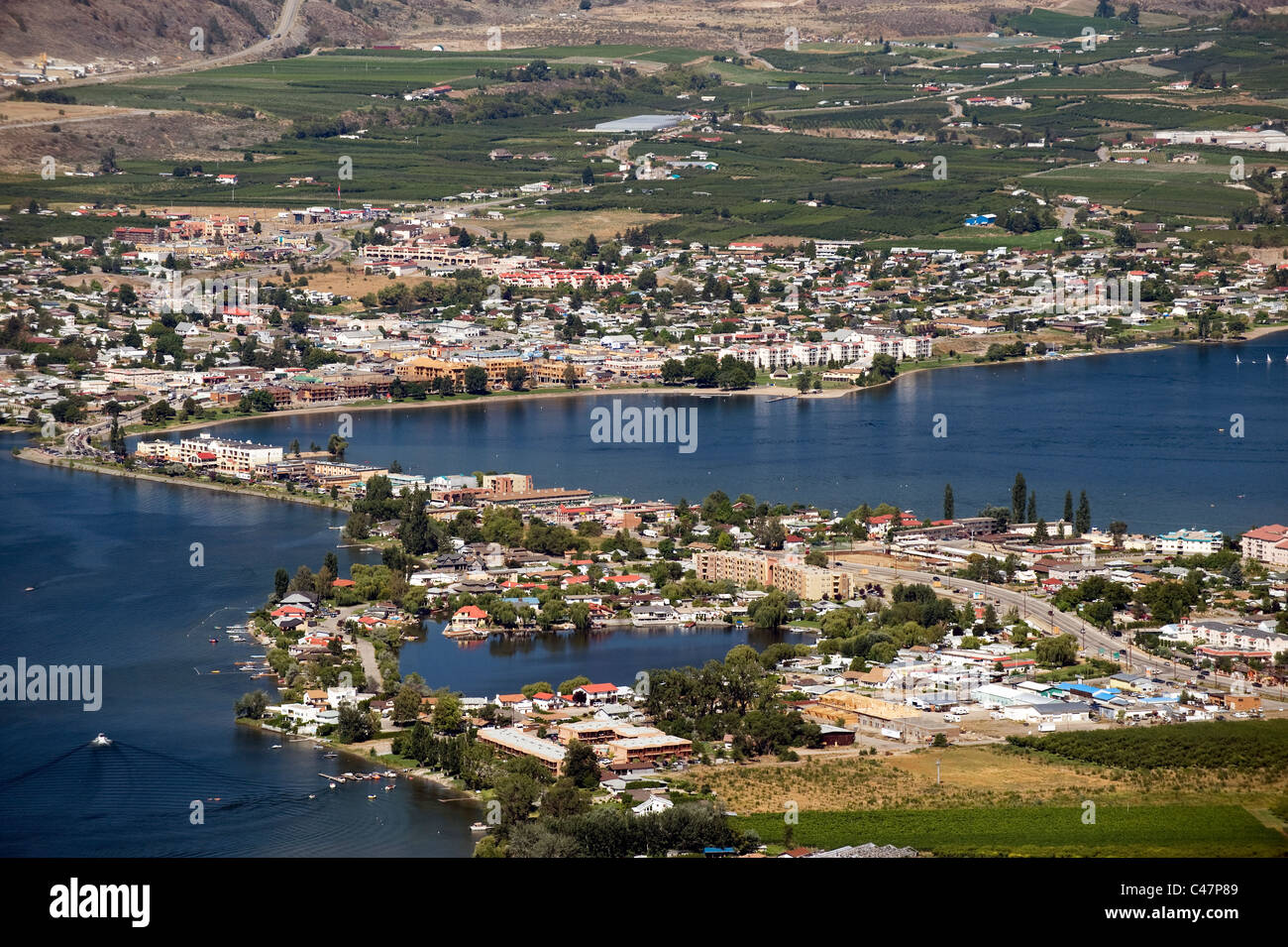 Osoyoos by the Okanagan Lake Stock Photo - Alamy