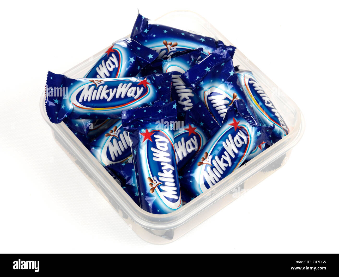 Milky Way Chocolate Bars Stock Photo - Alamy