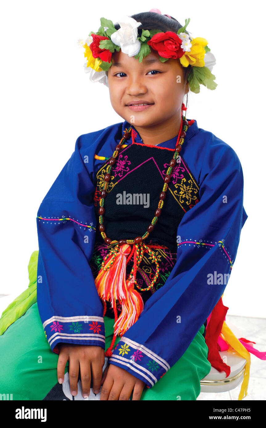 Portrait of a Taiwanese girl smiling, Taiwan Stock Photo - Alamy