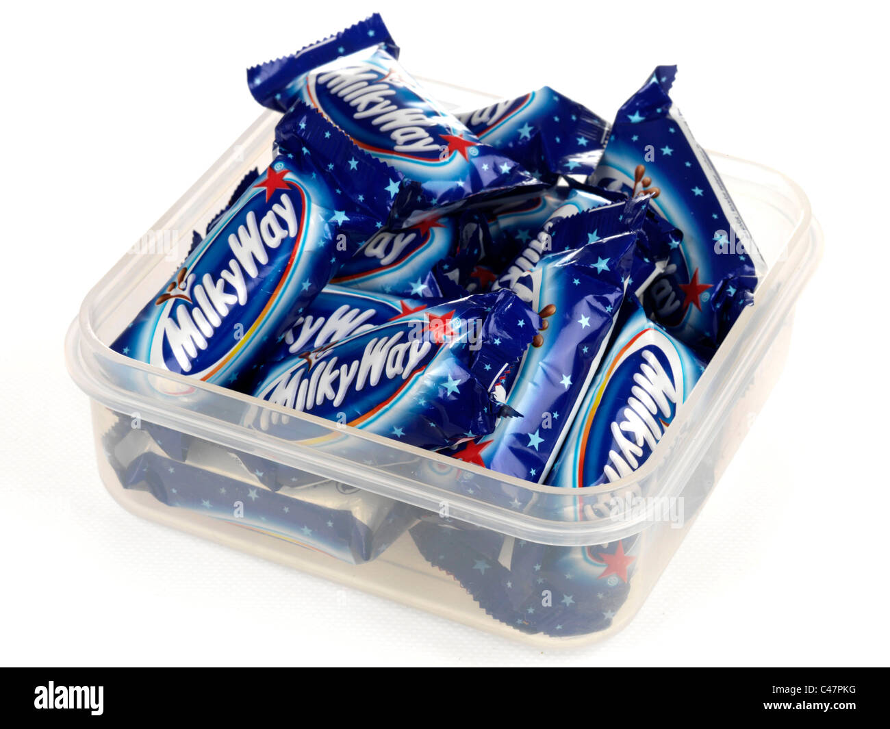 Milky Way Chocolate Bars Stock Photo - Alamy