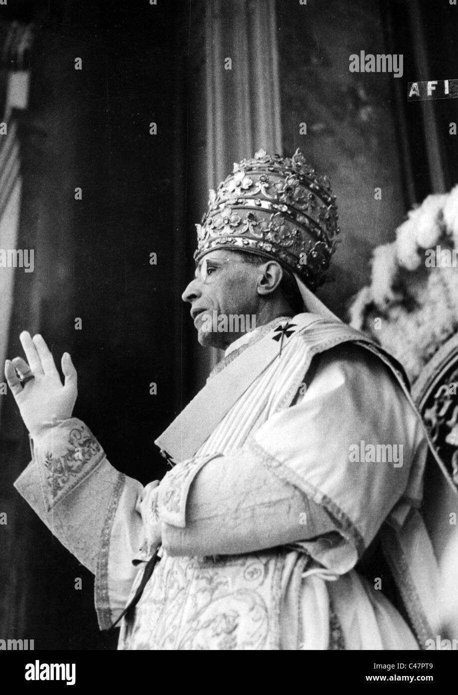 Pope Pius XII Stock Photo - Alamy