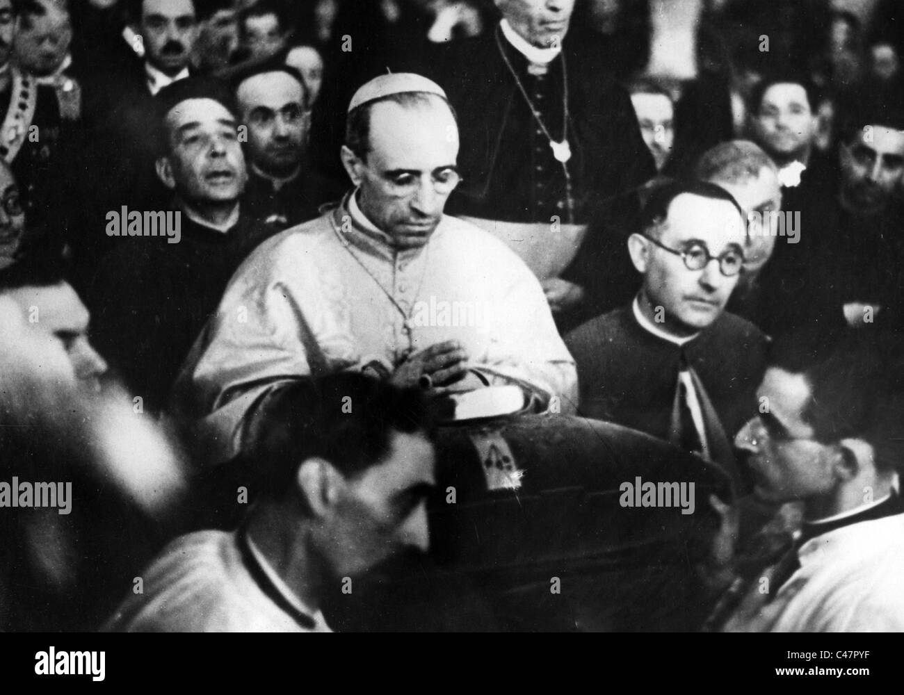 Pope Pius XII Stock Photo - Alamy