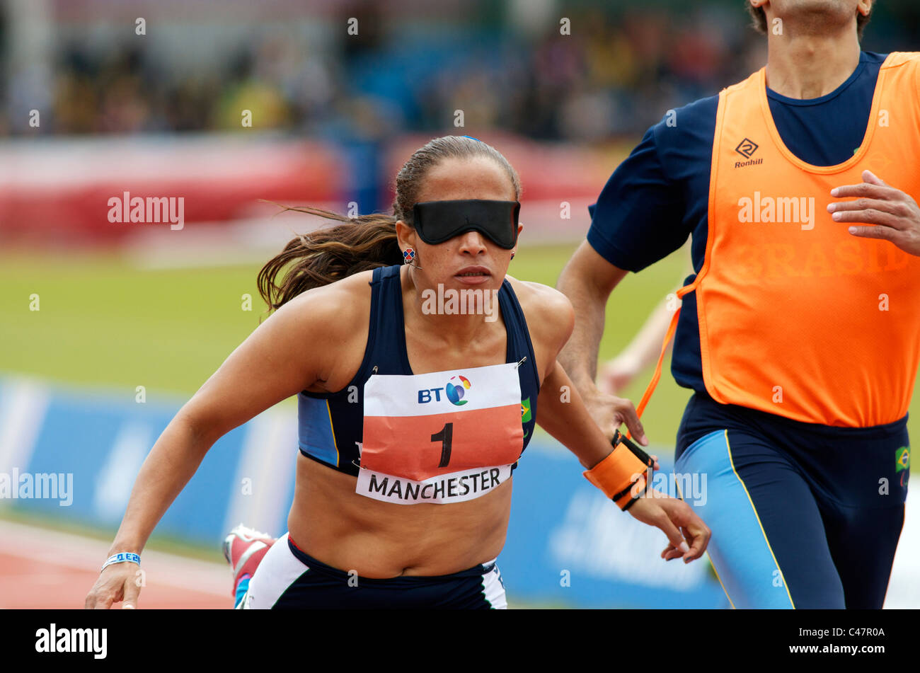 Blind runner hi-res stock photography and images - Alamy
