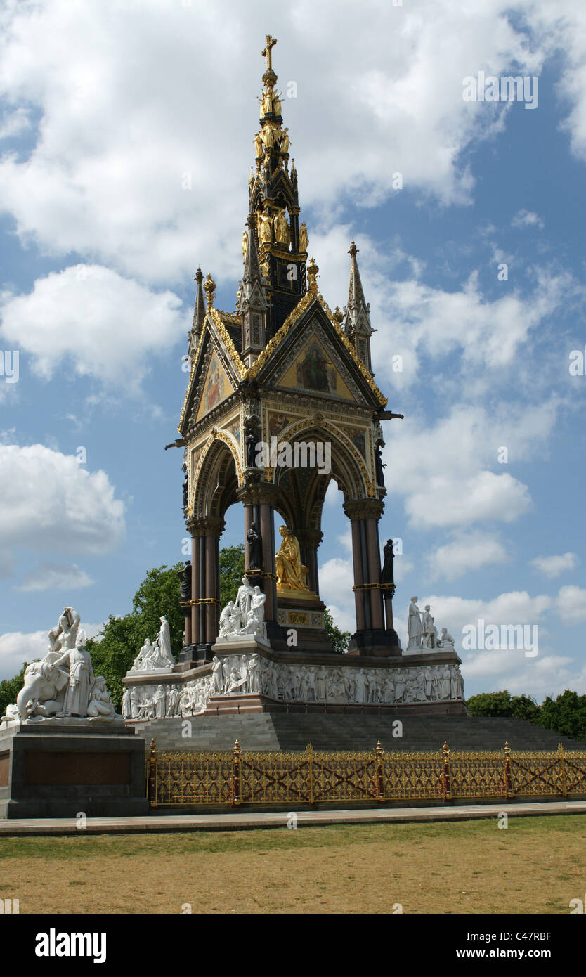 The Albert Memorial, Kensington Gardens Stock Photo - Alamy