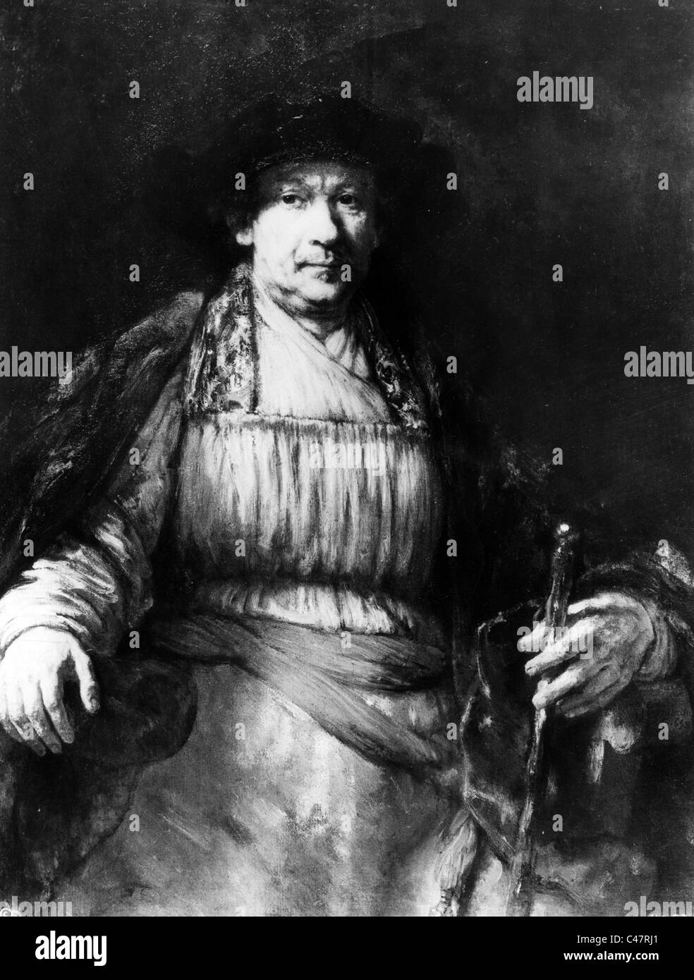 Rembrandt portraits hi-res stock photography and images - Alamy