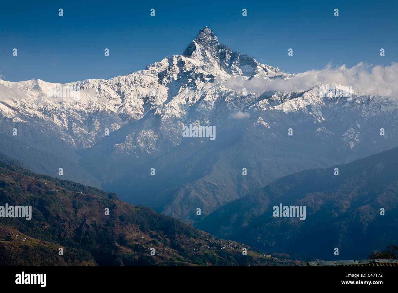 Machapuchare or Machhaphuchhare "Fish Tail" in English, is a mountain ...