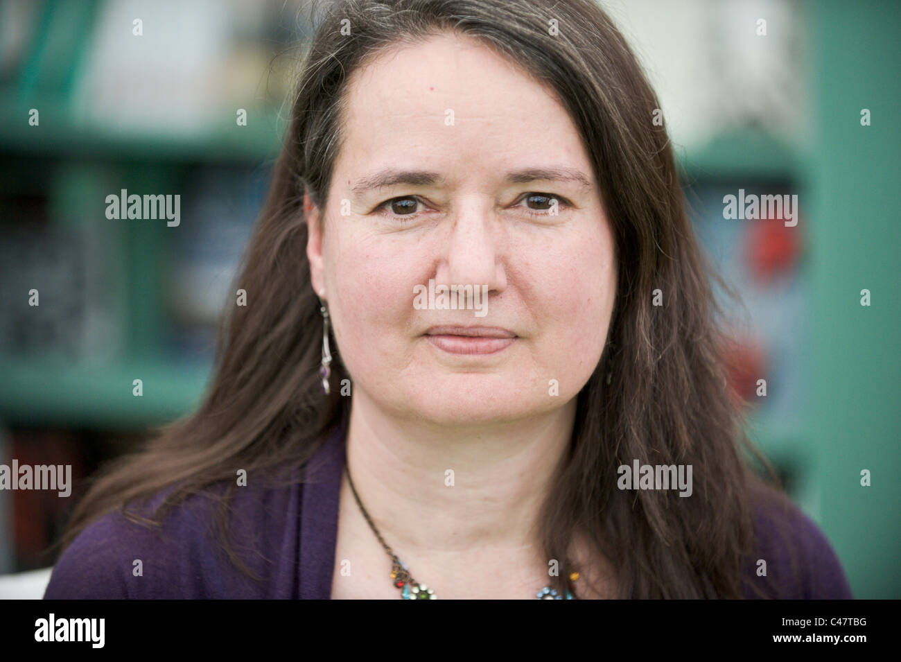 Jo Shapcott poet pictured at Hay Festival 2011 Stock Photo - Alamy