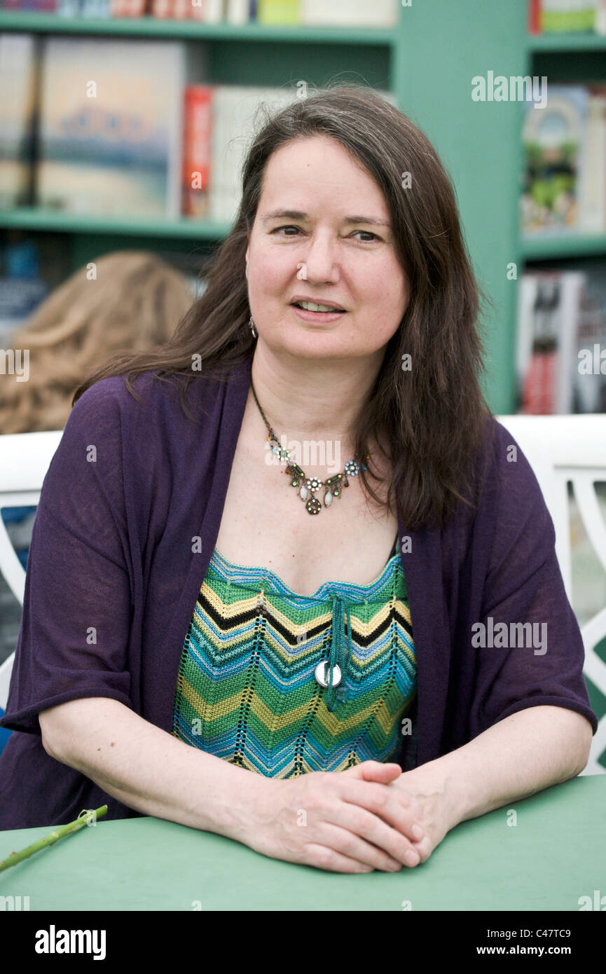 Jo Shapcott poet pictured at Hay Festival 2011 Stock Photo - Alamy