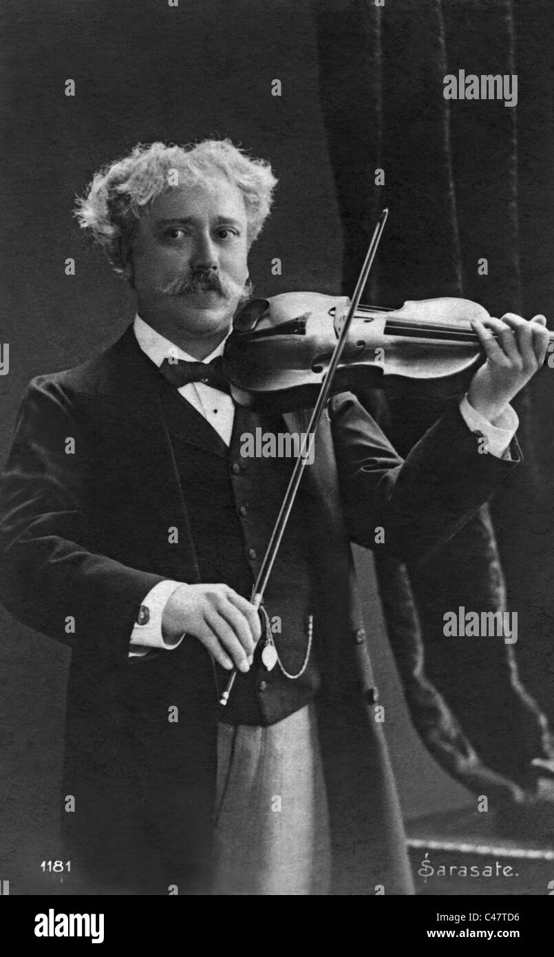 Pablo de Sarasate Stock Photo - Alamy