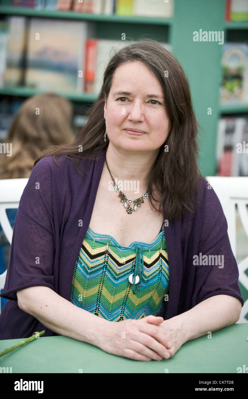Jo Shapcott poet pictured at Hay Festival 2011 Stock Photo - Alamy