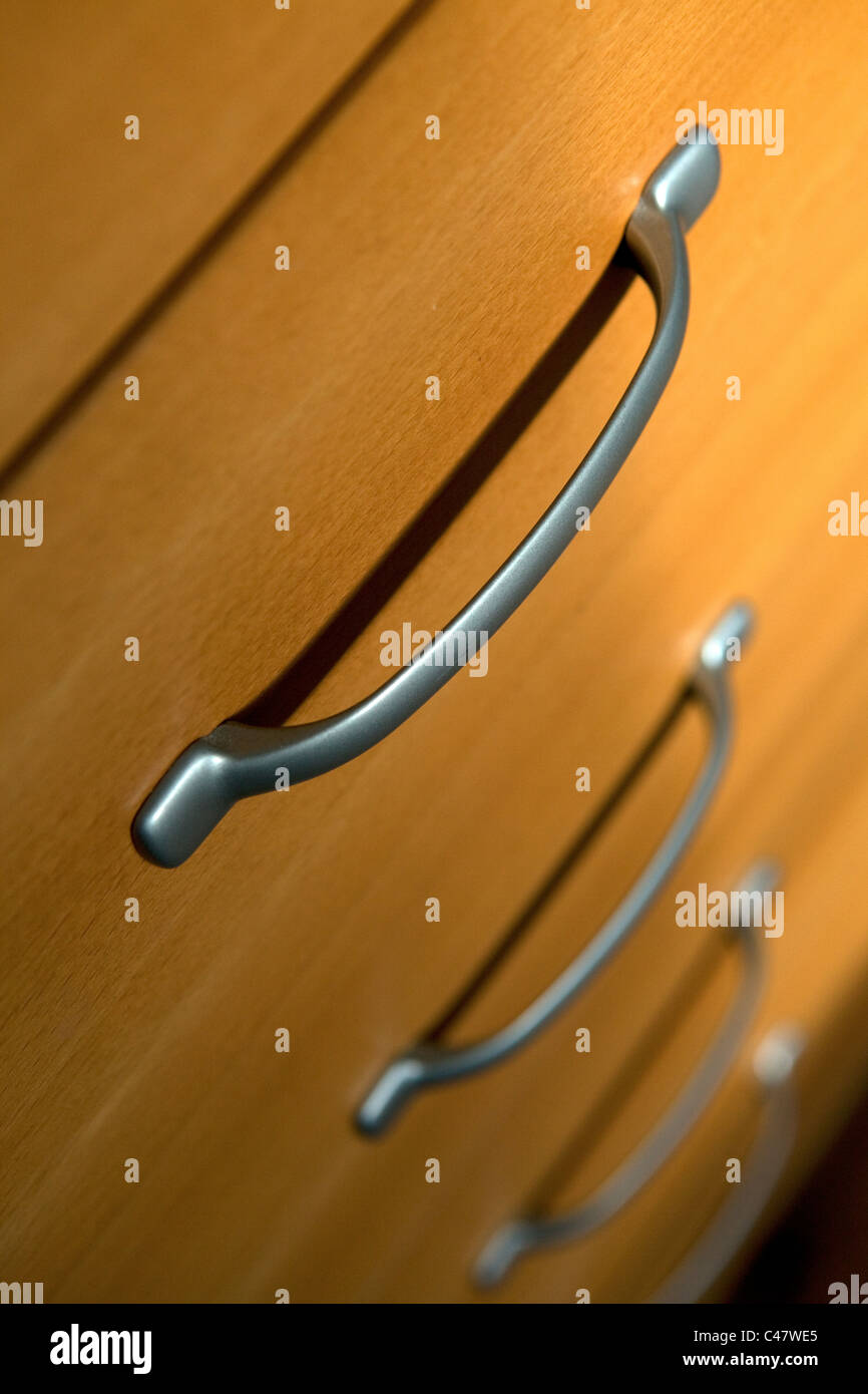 Drawers with handles hi-res stock photography and images - Alamy