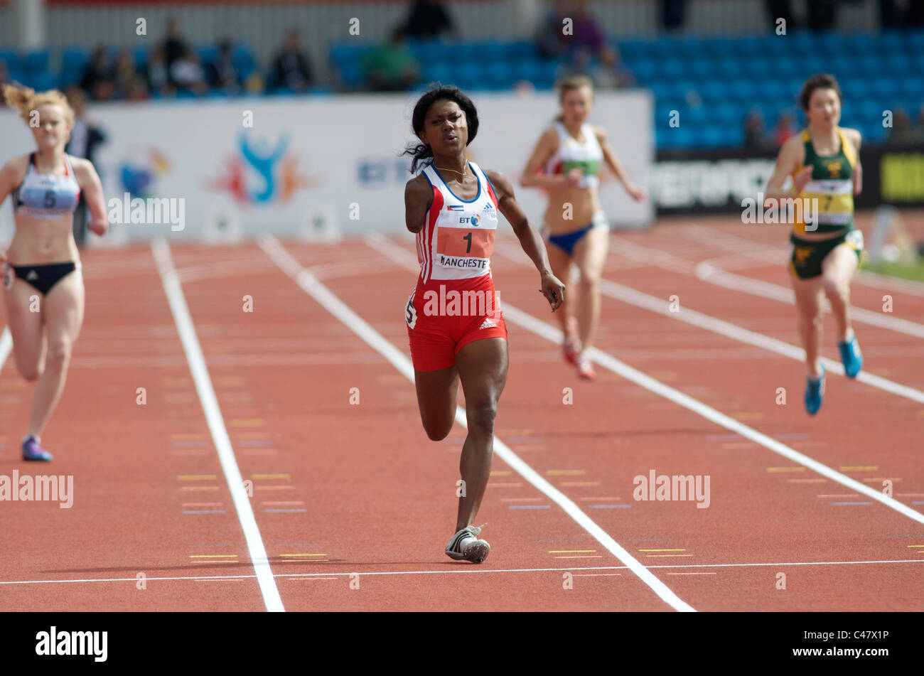 Female paralympic athlete hi-res stock photography and images - Alamy