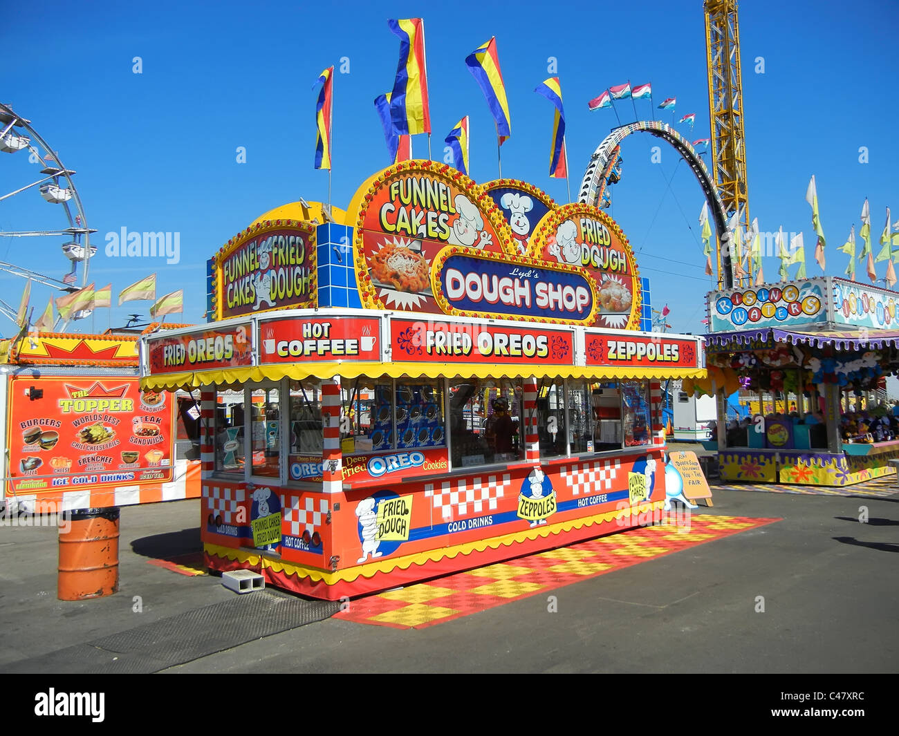 Florida State Fair Tampa Florida food concession Stock Photo - Alamy