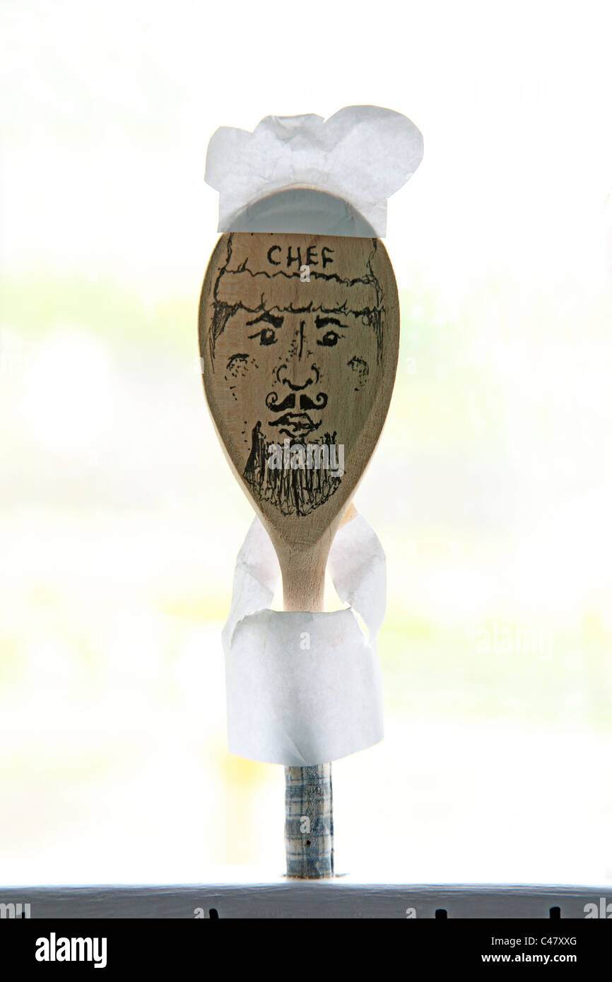wooden spoon face Stock Photo - Alamy