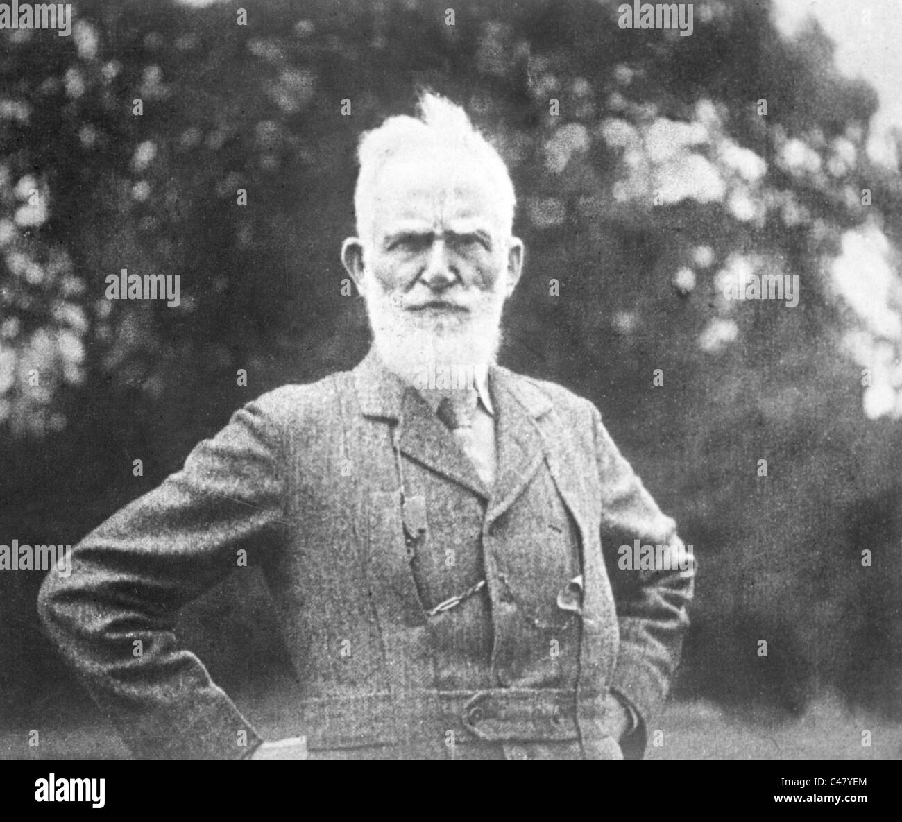 George Bernard Shaw Stock Photo - Alamy
