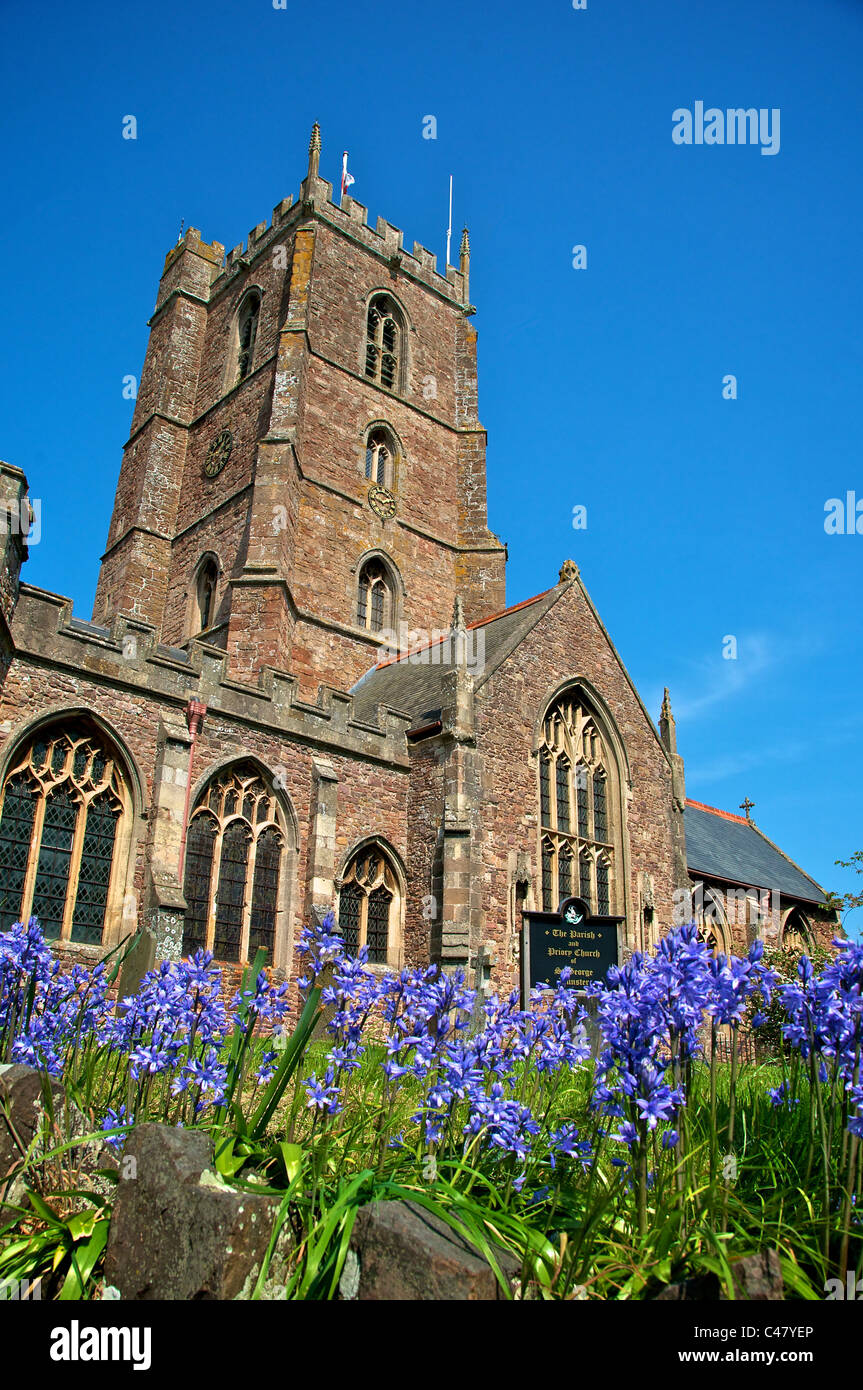 Dunster Priory Church Somerset UK Stock Photo - Alamy