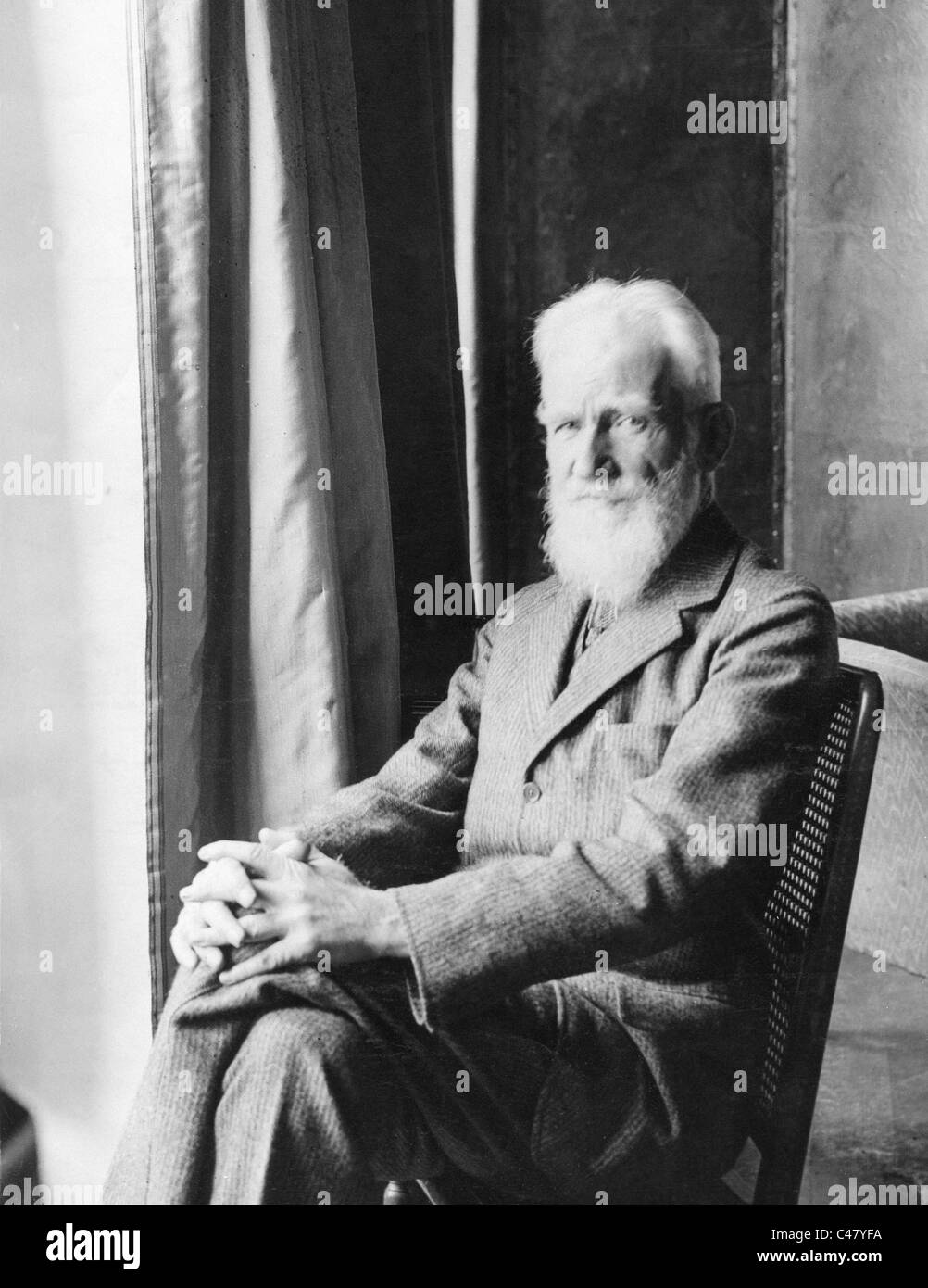 George Bernard Shaw Stock Photo - Alamy