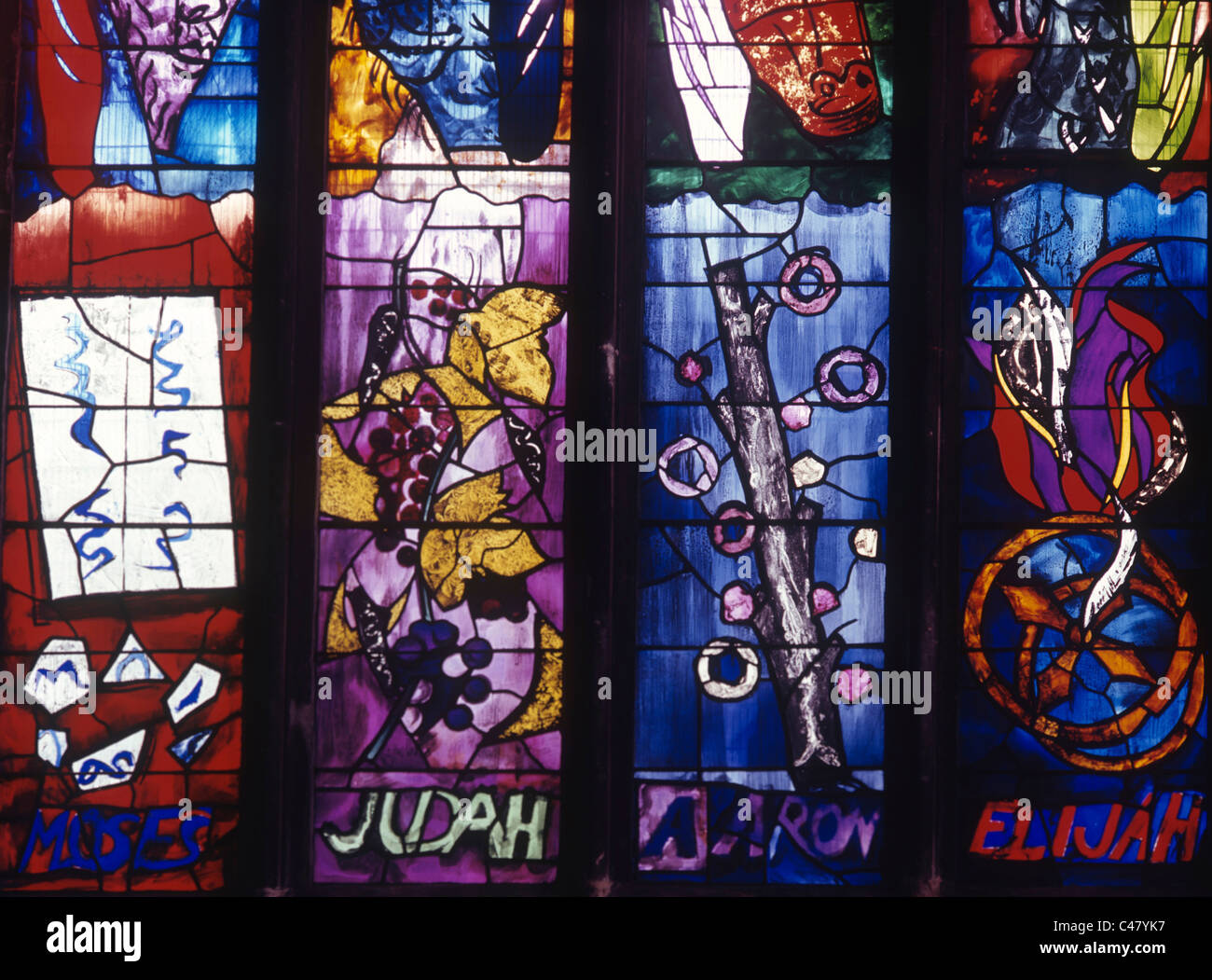 All Hallows Church, Wellingborough, Northamptonshire, Emblems of the ...