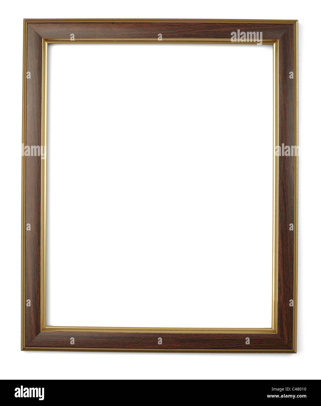 Empty picture frame wall museum Cut Out Stock Images & Pictures - Alamy