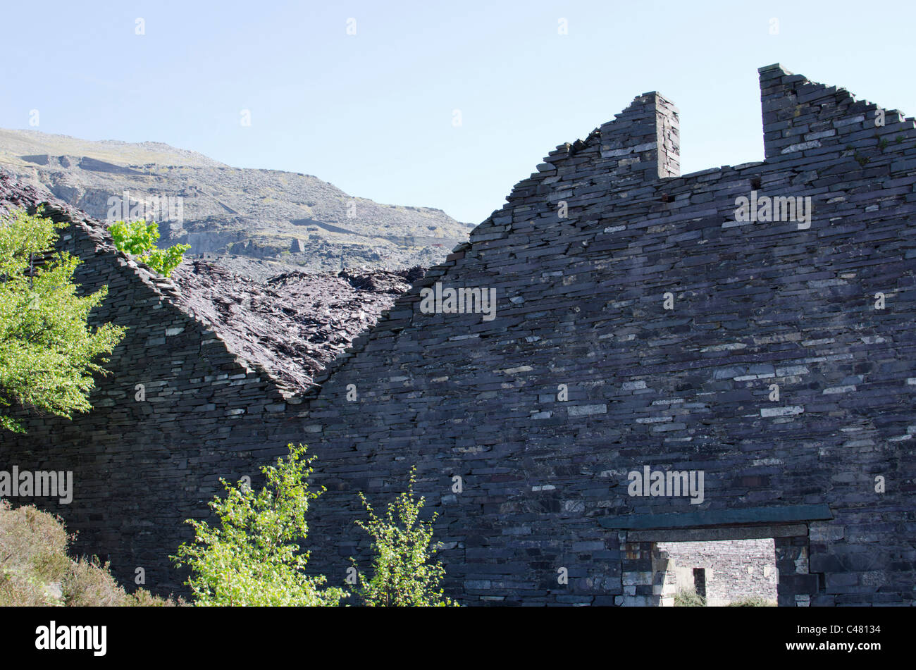 Slate mine in north wales hi-res stock photography and images - Alamy