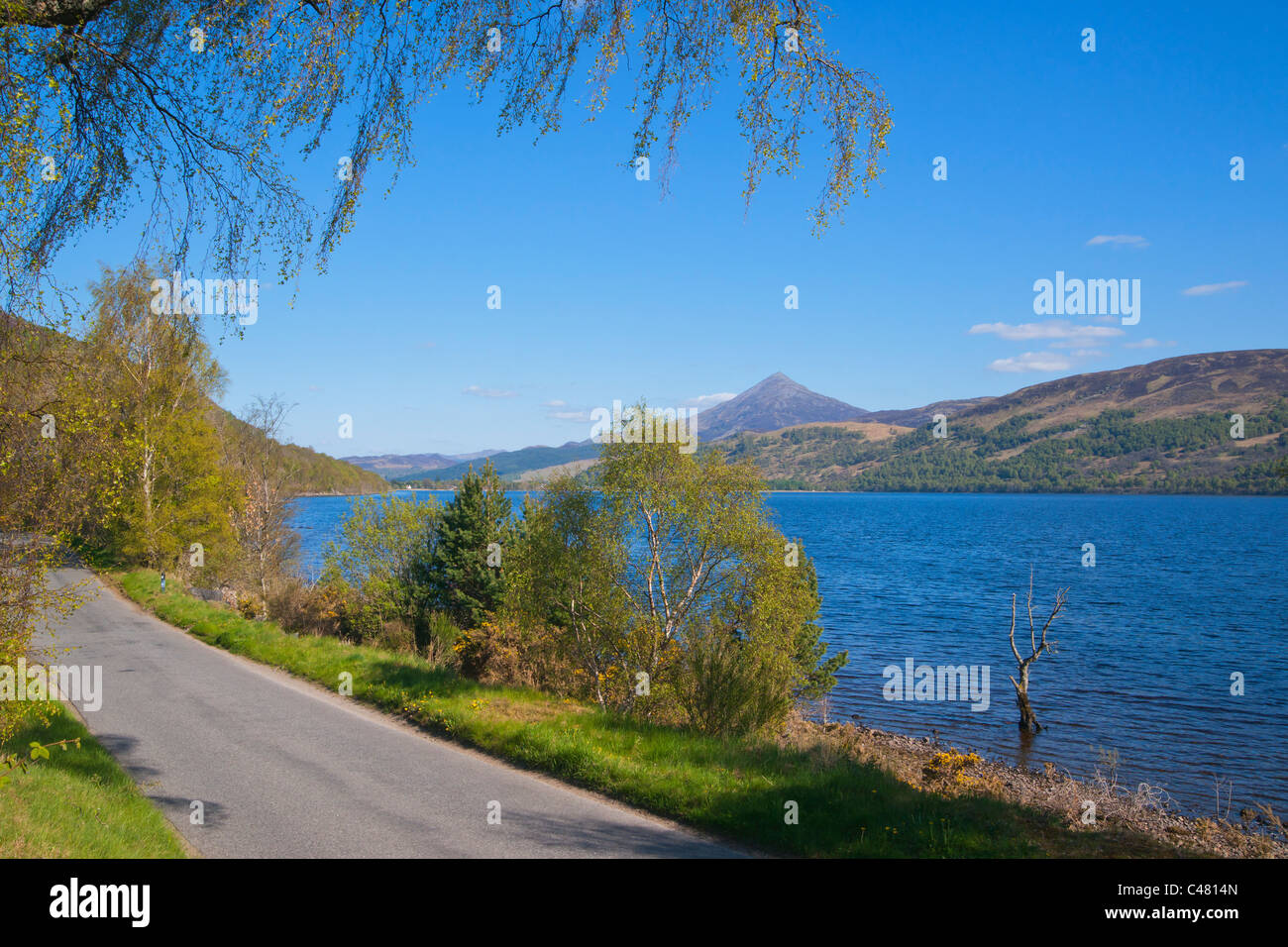 Loch rannoch with schiehallion hi-res stock photography and images - Alamy