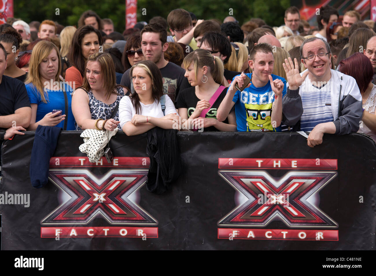 X Factor Show High Resolution Stock Photography and Images - Alamy