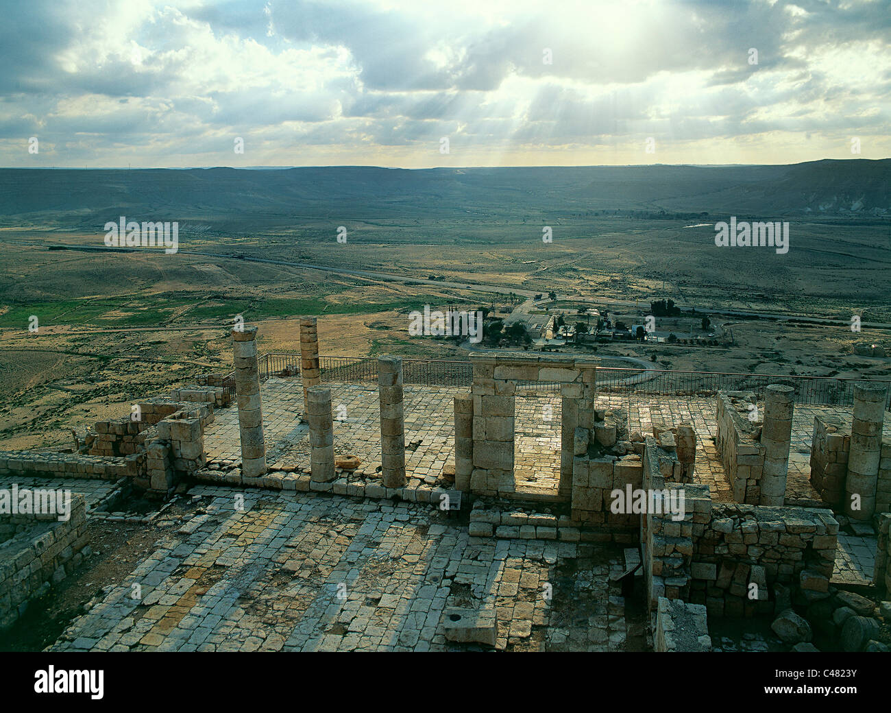Avdat aerial hi-res stock photography and images - Alamy