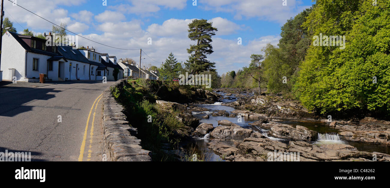 Killin, Falls of Dochart, Stirlingshire, Scotland, UK Stock Photo - Alamy