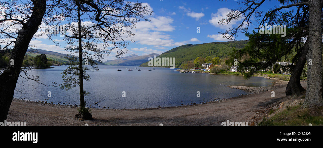 Crannog centre loch tay hi-res stock photography and images - Alamy