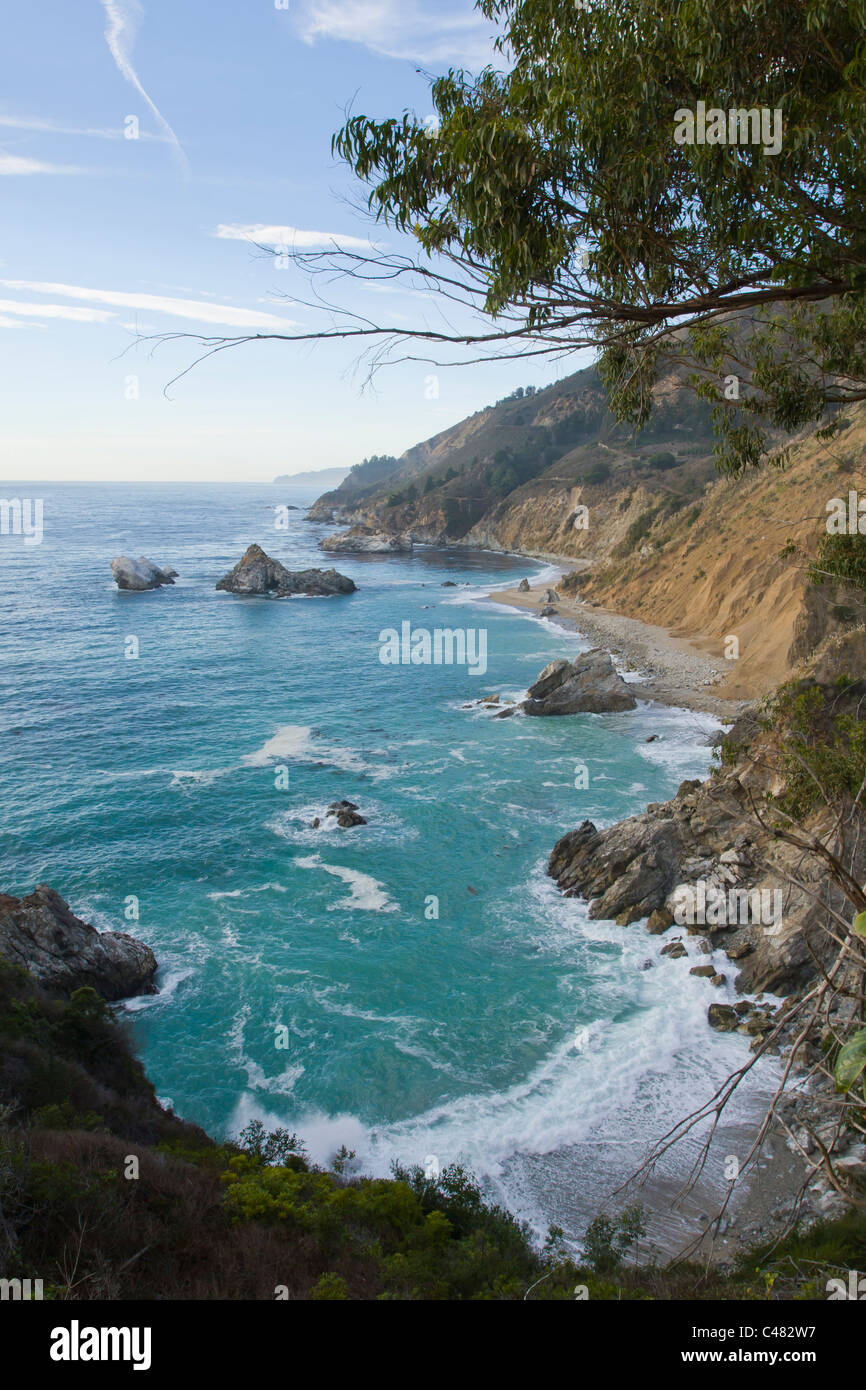 Small cove at Big Sur, California Stock Photo - Alamy