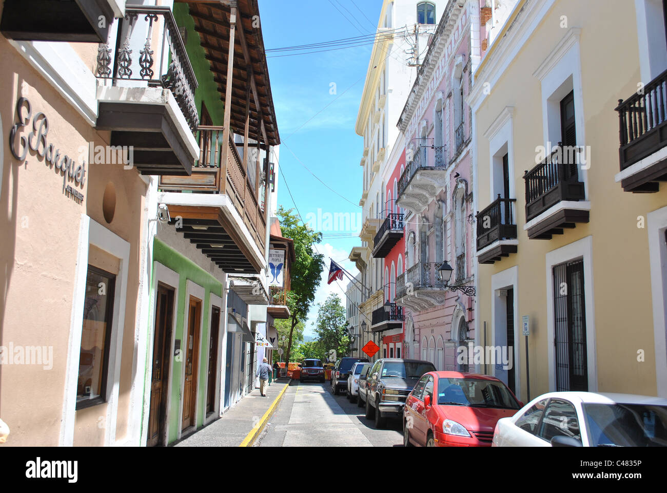 Old san juan buildings puerto rico hi-res stock photography and images ...